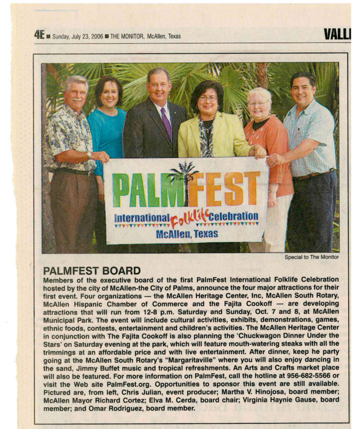 Commemorating A Milestone, The 10th Anniversary of PalmFest Folklife ...