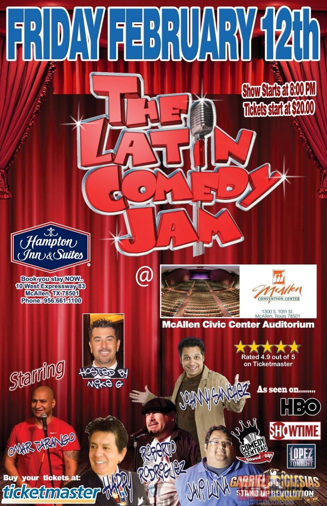Corona Modelo Present: The Latin Comedy Jam "Love is Grand" Tour, First ...