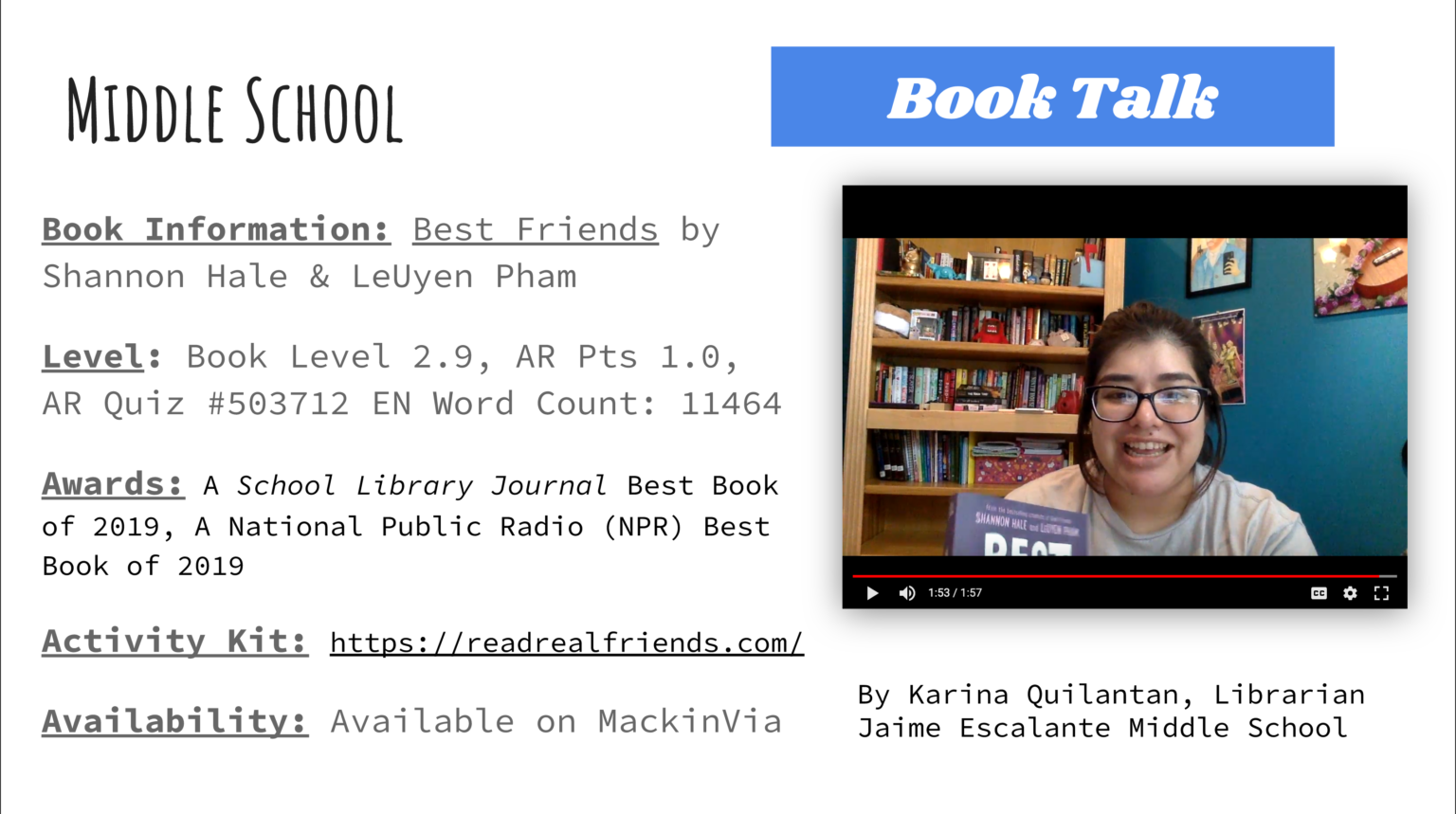 PSJA librarians debut virtual Read Alouds, Book Talks and TikTok to ...