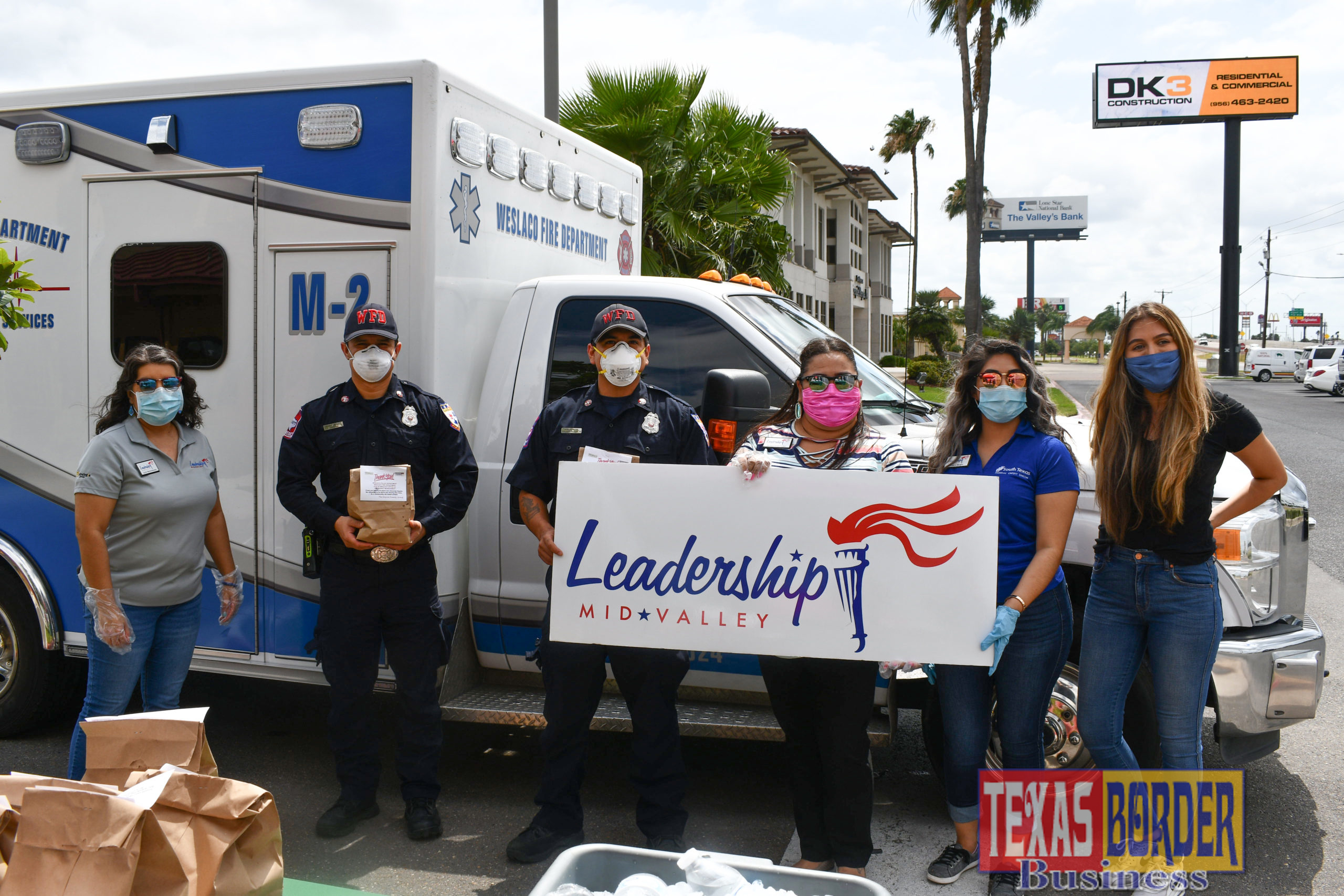 Leadership Mid Valley XV donates to Fuel the Frontline Program - Texas ...