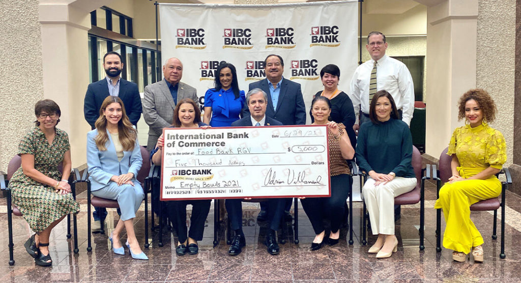 IBC Bank Sponsors Empty Bowls 2021 - Texas Border Business