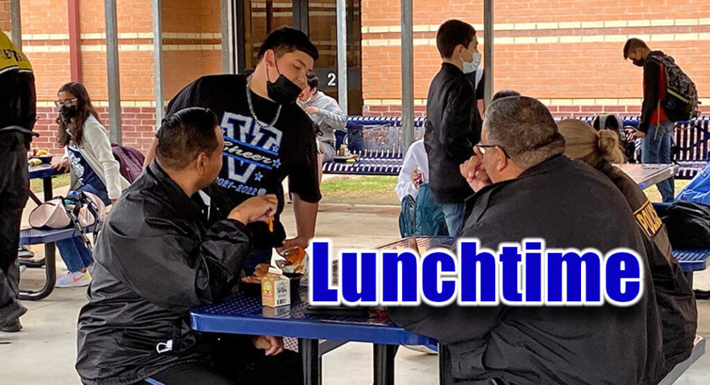 Schools invite local law enforcement officers to lunch, every day ...