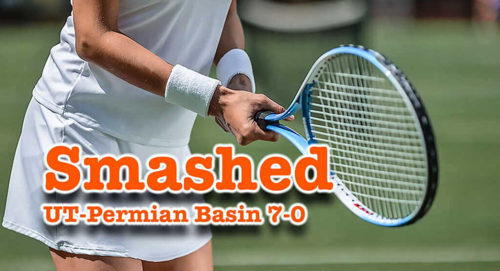 Women’s Tennis Cruises Past UT-Permian Basin - Texas Border Business