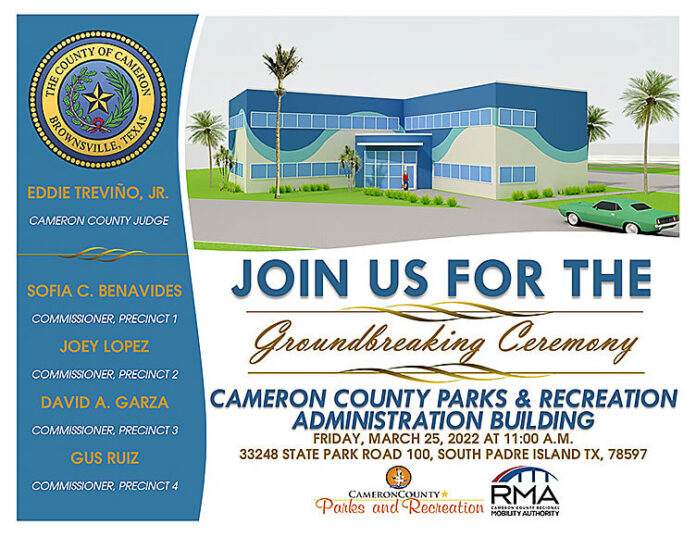 Groundbreaking for New Cameron County Parks & Recreation Administration ...