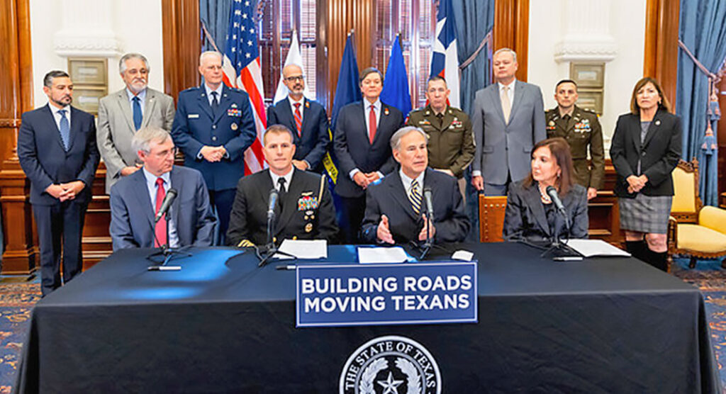 Historic Infrastructure Agreement with U.S. Military - Texas Border ...