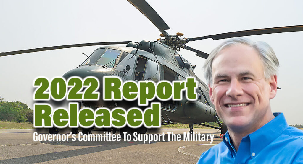 2022 Military Report Released - Texas Border Business