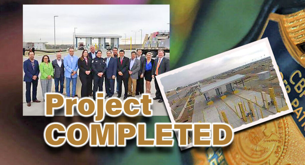 Completion of Large-Scale Donation Project at Laredo Port of Entry ...