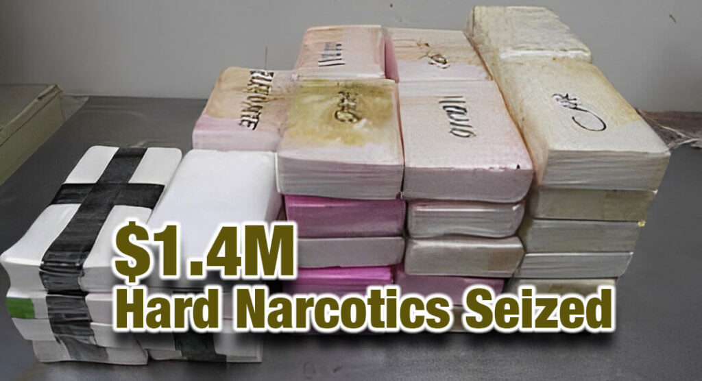 CBP Officers Seize $1.4M in Hard Narcotics at Hidalgo Intnl. Bridge ...