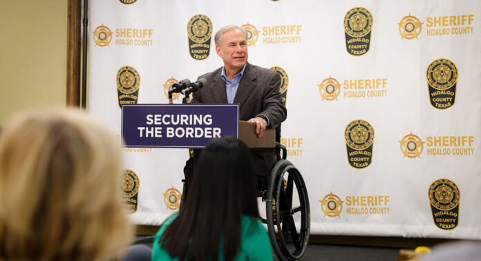 Governor Abbott Honors Brave Border Sheriffs Securing Border In McAllen ...
