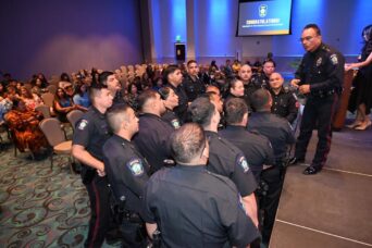 Mission PD Holds a Formal Ceremony to Promote Officers and Welcome New ...