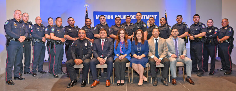 Mission PD Holds a Formal Ceremony to Promote Officers and Welcome New ...