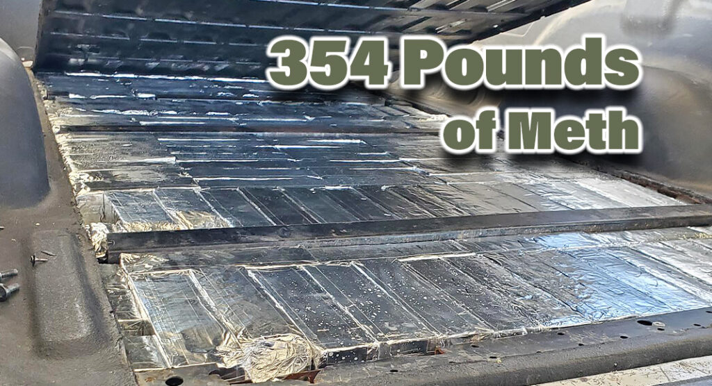 CBP Officers Seize 354 Pounds of Meth At El Paso Port - Texas Border ...