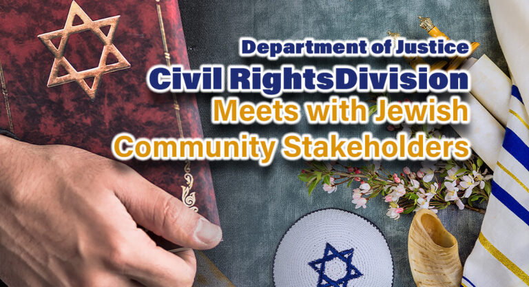 Justice Department’s Civil Rights Division’s Meeting with Jewish ...