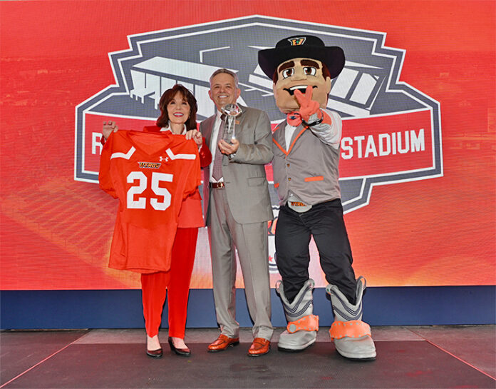 Unveiling Robert and Janet Vackar Stadium and a $20 Million Donation ...
