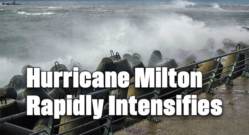 Milton Rapidly Intensifies, Posing Major Threat to Florida, and ...