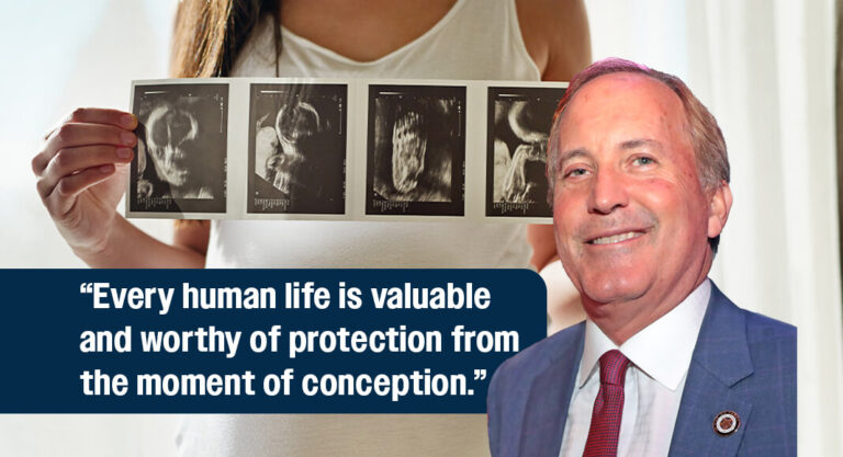 AG Paxton Commemorates the End of Roe v. Wade on Sanctity of Life Day ...