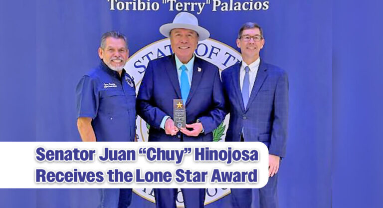 TDCAA Honors Senator Juan “Chuy” Hinojosa with the Lone Star Award ...